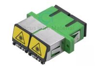 China Single Mode Fiber Coupler SC APC SM DX Adapter multi purpose for sale