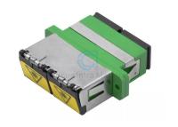 China Single Mode Fiber Coupler SC APC SM DX Adapter multi purpose for sale