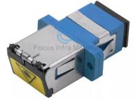 China Communication LANs Fiber Optic Adapters SM SX Coupler Environmental Protection for sale