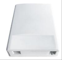China ABS SC LC Fiber Optic Termination Box 120mm Fiber Optic Face Plate for sale