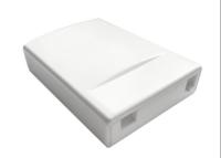 China ABS SC LC Fiber Optic Termination Box 120mm Fiber Optic Face Plate for sale