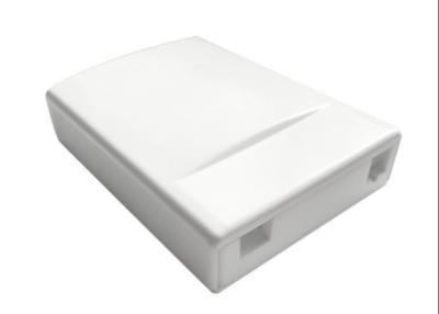 China ABS SC LC Fiber Optic Termination Box 120mm Fiber Optic Face Plate for sale