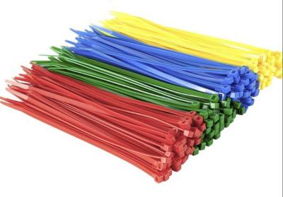 China 3*200mm Zip Cable Ties Nylon 66 Plastic Cable Tie Self Locking for sale