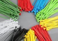 China 3*200mm Zip Cable Ties Nylon 66 Plastic Cable Tie Self Locking for sale
