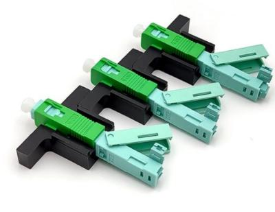 China FTTX Solutions SC APC Fiber Optic Fast Connectors 0.9mm 2mm 3mm for sale