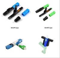 China Single Mode SC APC Fiber Optic Fast Connectors 0.9mm 2mm 3mm for sale