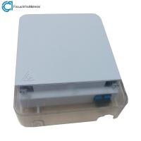 China ABS Plastic Fiber Optic Termination Box SC LC Optical Network Terminal Box for sale