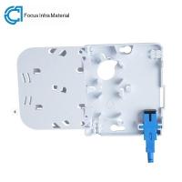 China ABS Plastic Fiber Optic Termination Box SC LC Optical Network Terminal Box for sale