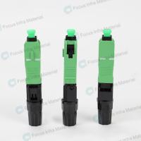 China 0.3dB Fiber Optic Fast Connectors SC APC Field Assembly Optical Connector for sale