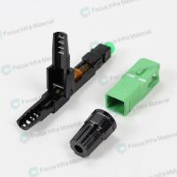 China 0.3dB Fiber Optic Fast Connectors SC APC Field Assembly Optical Connector for sale