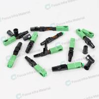 China 0.3dB Fiber Optic Fast Connectors SC APC Field Assembly Optical Connector for sale