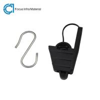 China S Hook Fiber Optic Accessories Drop Wire Suspension Clamp for sale