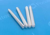 China 1.0mm Steel Rod Fiber Heat Shrink Sleeves Clear Fibre Splice Protectors for sale