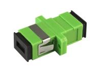 China 50db Fiber Optic Adapters FTTH FTTX SC APC Coupler With Flange for sale