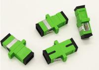 China 50db Fiber Optic Adapters FTTH FTTX SC APC Coupler With Flange for sale