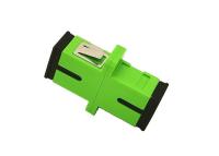 China Green SM LC Fiber Optic Adapter SC APC Simplex 1000 Matings for sale