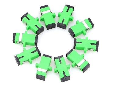 China Green SC APC LC Fiber Optic Coupler Single Mode Focus Infra for sale