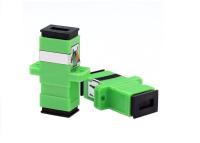 China Green SC APC LC Fiber Optic Coupler Single Mode Focus Infra for sale