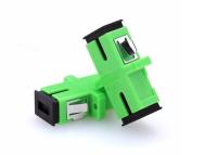China Green SC APC LC Fiber Optic Coupler Single Mode Focus Infra for sale