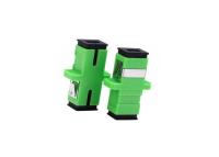 China FTTA LANs CATV Fiber Optic Adapters APC With Flange OEM for sale