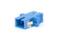 China SC UPC SM SX with Flange With Metal Clips Fiber Optic Adapter for sale