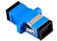 China Singl Mode Fiber Optic Adapters  Simplex SC UPC Connector for sale