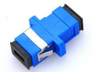 China SM Single Mode SC UPC SX Fiber Optic Adapters Simplex  APC To UPC for sale