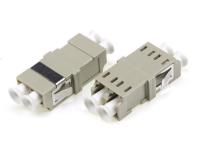 China Multi Mode Fiber Optic Adapters MM DX Duplex LC Adapter OEM for sale