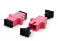 China OM4 Fiber Optic Adapters Sc To Lc Converter Fiber Connection for sale