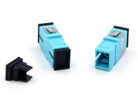 China Simplex OM3 Fiber Optic Adapters for sale