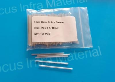 China 35mm Ribbon Fiber Splice Sleeve CWDM DWDM Fiber Heat Shrink 250um for sale