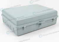 China Gray 132 Fiber Fiber Optic Splitter Box 420*320*125mm Ip65 Terminal Box for sale