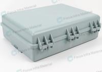 China Gray 132 Fiber Fiber Optic Splitter Box 420*320*125mm Ip65 Terminal Box for sale