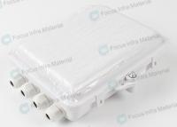 China PLC Fiber Splicing Waterproof Distribution Box 0.8kg 500N for sale