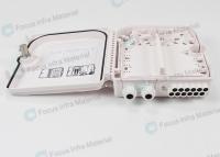 China 12 Port ABS Fiber Optic Termination Box FTTH Distribution Terminal Box for sale