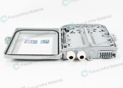 China 1X12 Fiber Home Distributor Terminal Junction Box 250*220*65mm for sale