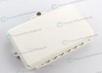 China 6 Core Wall Mount FTTH Fiber Optic Termination Box Indoor Outdoor for sale