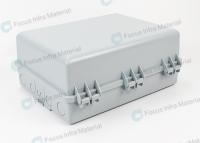 China Gray 1x 64 PLC Optical Fiber Optic Distribution Box 64 Core for sale
