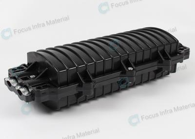 China 24 48 72 Core Fiber Optical Splice Closure 24 Core 2 Inlets 2 Outlets for sale