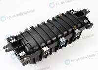 China PC 144 Core Fiber Optic Splicing Closure Box 2 Inlets 2 Outlets for sale