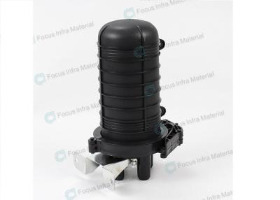 China 1 Inlets 3 Outlets Joint Dome Fiber Optic Splice Closure Box 24 Core for sale
