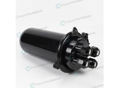 China IP68 Fiber Optic Splice Closure Vertical Pipeline Fiber Joint Box 400*200mm for sale