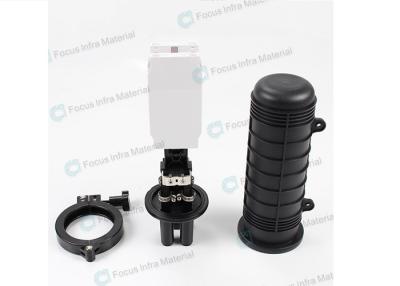 China IP68 Fiber Optic Splice Closure 1 Inlets 2 Outlets FTTH Joint Box for sale
