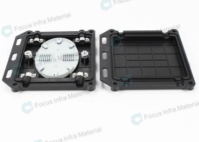 China Square Splice Fiber Optic Joint Enclosure Box 220*45mm for sale
