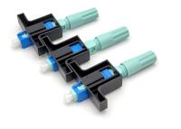 China SC UPC 58MM FTTH Fiber Optic Fast Connectors Single Mode 30N for sale