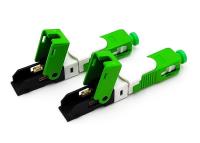 China LSZH Fiber Optic Fast Connectors Data Center SC APC Quick Connector for sale
