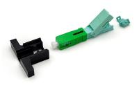 China Single Mode SC APC Fiber Optic Fast Connectors  0.9mm 2mm 3mm for sale