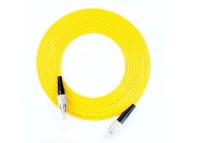 China FC UPC 3mm Fiber Optic Jumper Cable Simplex Mode FTTH System Connections for sale