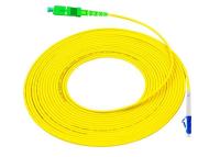China SC To LC Single Mode Fiber Patch Cable 2mm PVC Fiber Optic Jumper for sale