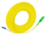 China SC To LC Single Mode Fiber Patch Cable 2mm PVC Fiber Optic Jumper for sale